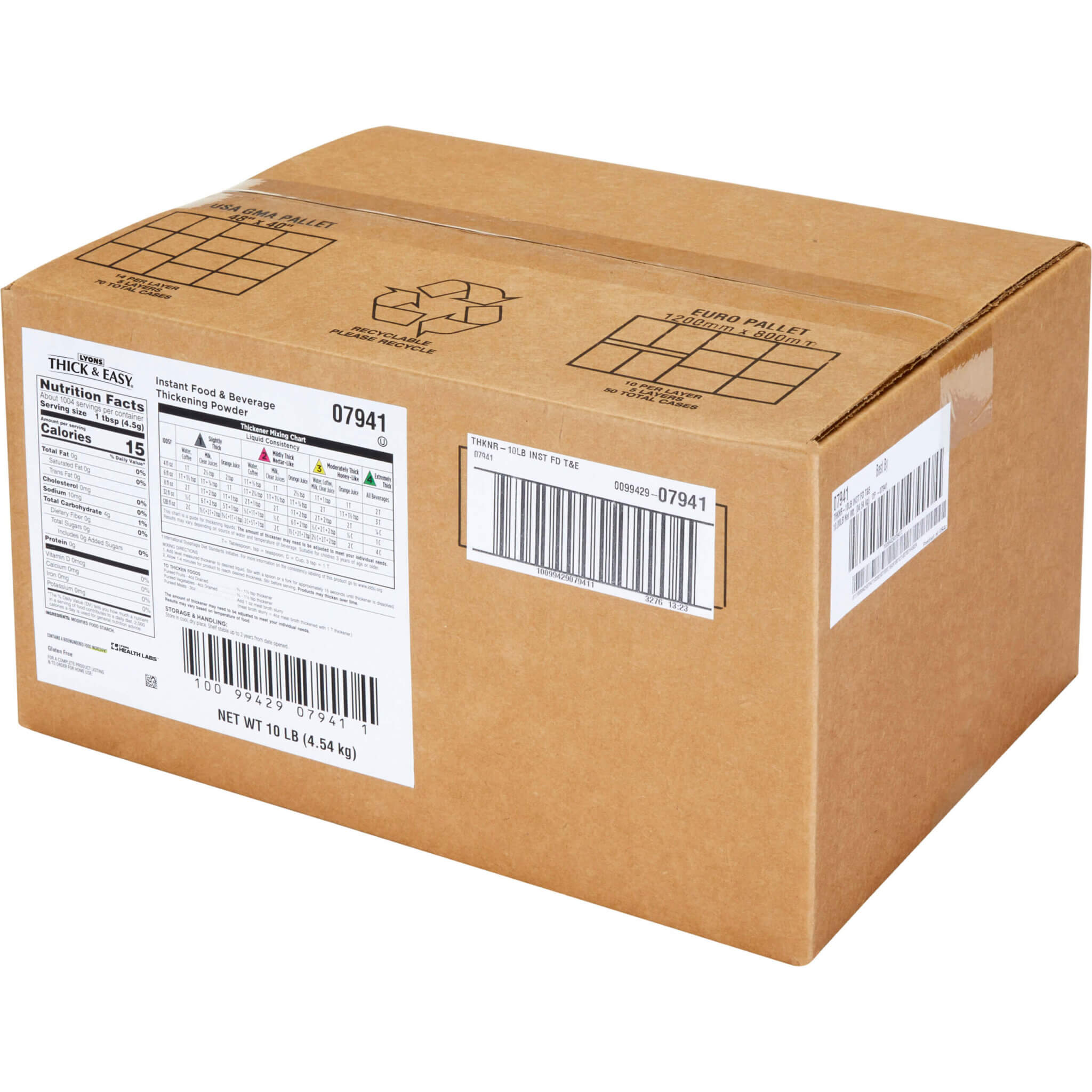 THICK & EASY® Clear Food & Beverage Thickeners - Lyons Health Labs