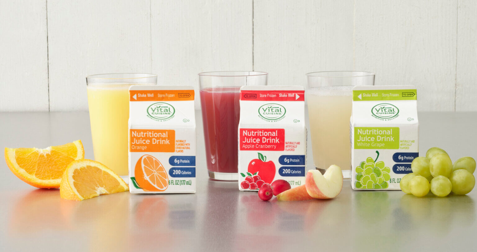 Lyons Vital Cuisine® Nutritious Juice Drinks - Lyons Health Labs